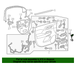 2017-2022 GM Handle, Inside Cap 84982808 | GMPartsDirect.com