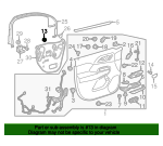 2016-2021 GM Door Trim Panel Retainer Nut 11546868 | GetOEMParts.com