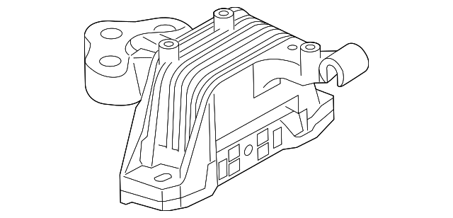 2014-2022 Jeep Cherokee Transmission Mount Isolato - Driver's Side (LH ...