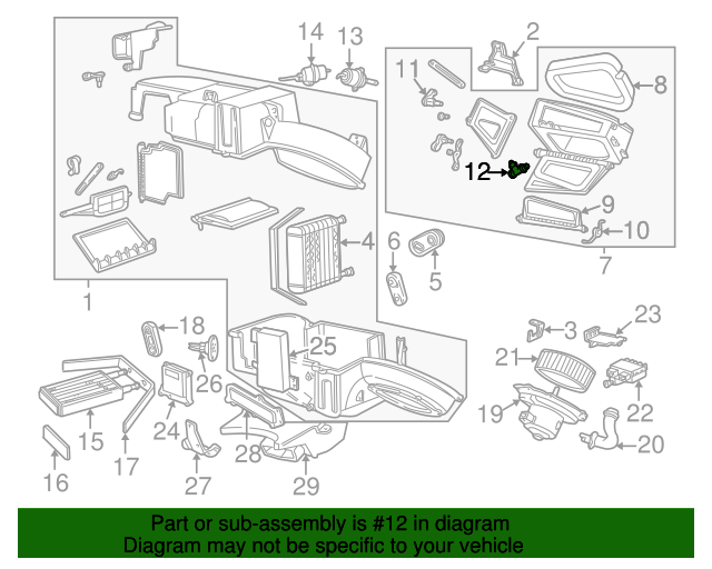 Genuine OEM Ford Part - Valve Assembly F5OZ-19E628-AA | Genuine OEM ...