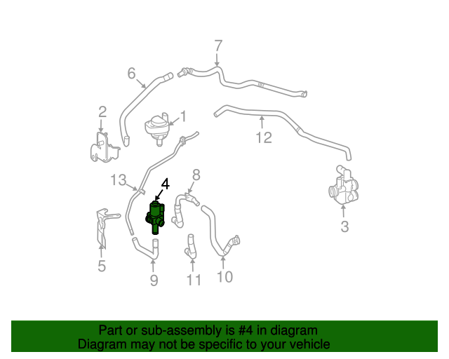 2003-2011 Mercedes-Benz Water Valve 000-506-28-64 | AutoNationParts.com
