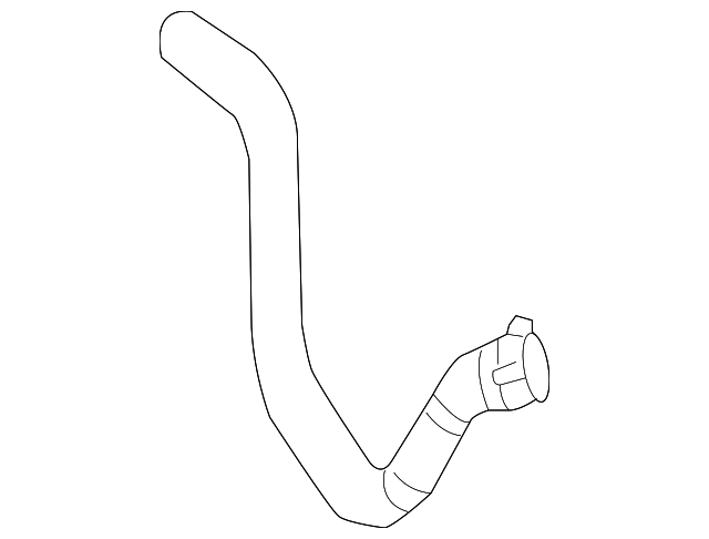 211-832-27-94 - Hose 2003-2006 Mercedes-Benz | Mercedes-Benz USA Parts