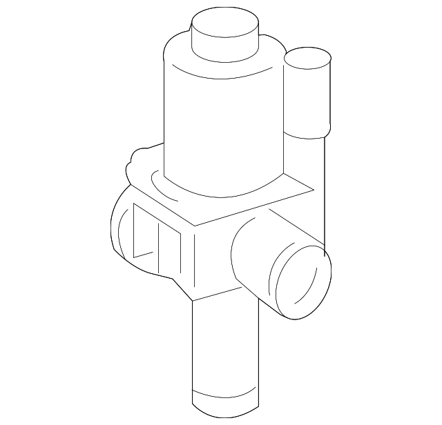 000-506-28-64 - Water Valve 2003-2011 Mercedes-Benz | Mercedes-Benz USA Parts