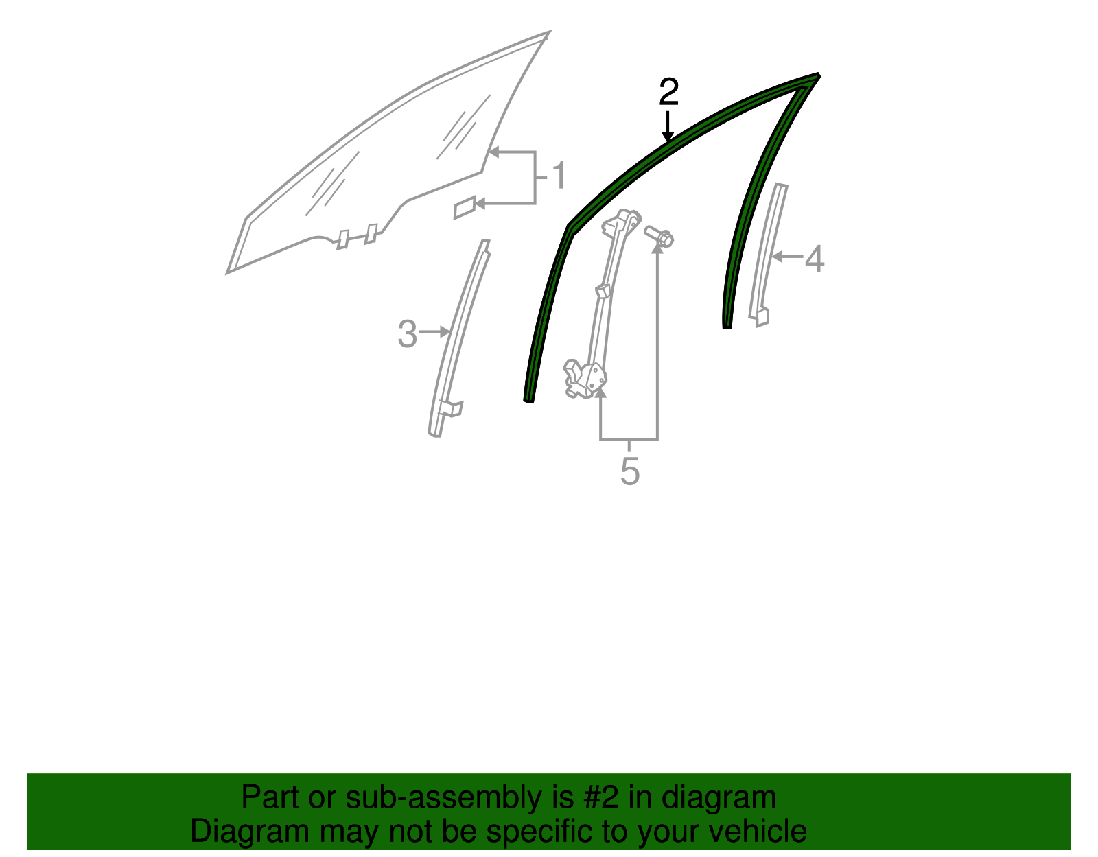 72275-SWA-A02 - Run Channel 2007-2011 Honda CR-V | Honda Parts Online