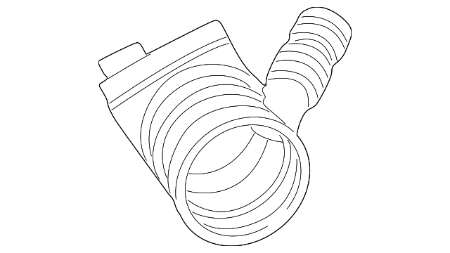 13541435627 - 1999-2006 BMW Intake Hose (13-54-1-435-627) | BMW of ...