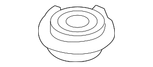 3C0-599-438-D - Differential Assembly Upper Bushing 2015-2018 Audi ...