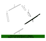 2014-2020 Nissan Rogue Belt Molding 82821-4CL0A | OEM Parts Online