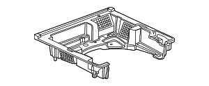 84924606 - Jet Black Rear Compartment Floor Stowage Trim Compartment ...
