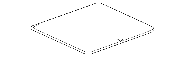 2018-2024 GM Jet Black Load Floor Trim Panel 84220254 GM ...