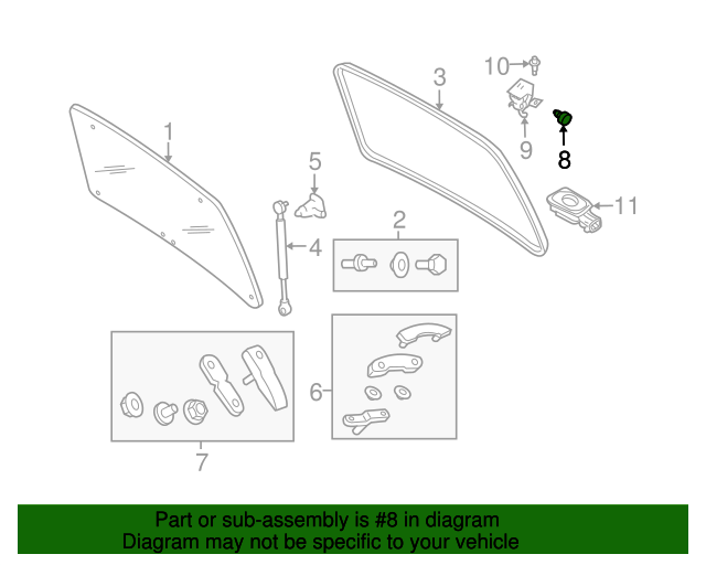 Genuine OEM Ford Part - Outer Panel Bumper W713055-S300 | Genuine OEM ...