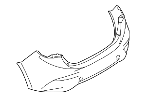 2014-2018 Mazda 3 Bumper Cover BJS7-50-221A-9U | TascaParts.com