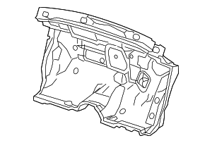 2014-2020 Chevrolet Impala Dash Panel Inner Insulator 23187439 GM ...