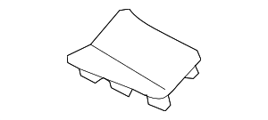 2014-2020 GM Plenum Upper Panel Opening Cover 87866841 | Auto Parts Express