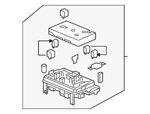 2007 Buick Rainier Accessory Wiring Junction Block 25790682 | GM Parts ...