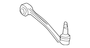 31122229521 - 2004-2010 BMW X3 Lower Control Arm (31-12-2-229-521 ...