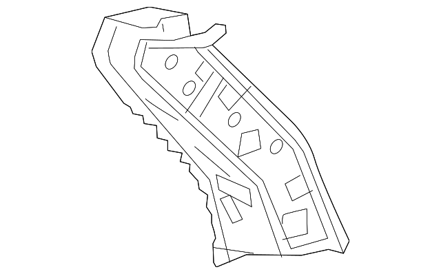 2017-2023 Cadillac XT5 Driver Side Back Body Pillar Inner Panel Trim ...