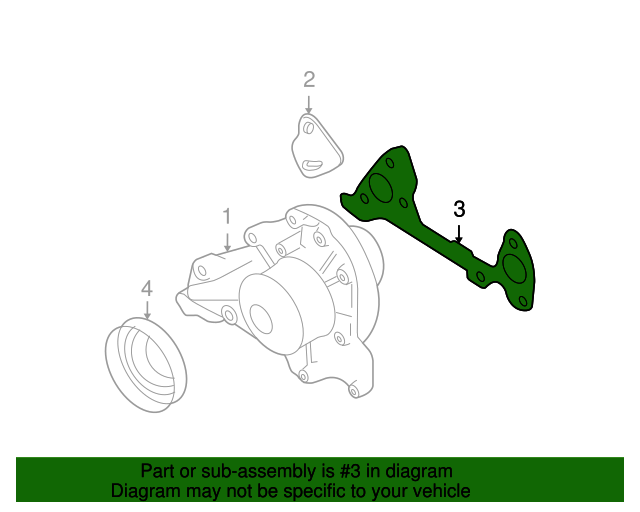2006-2010 Hyundai Gasket 21355-3C510 | OEM Parts Online