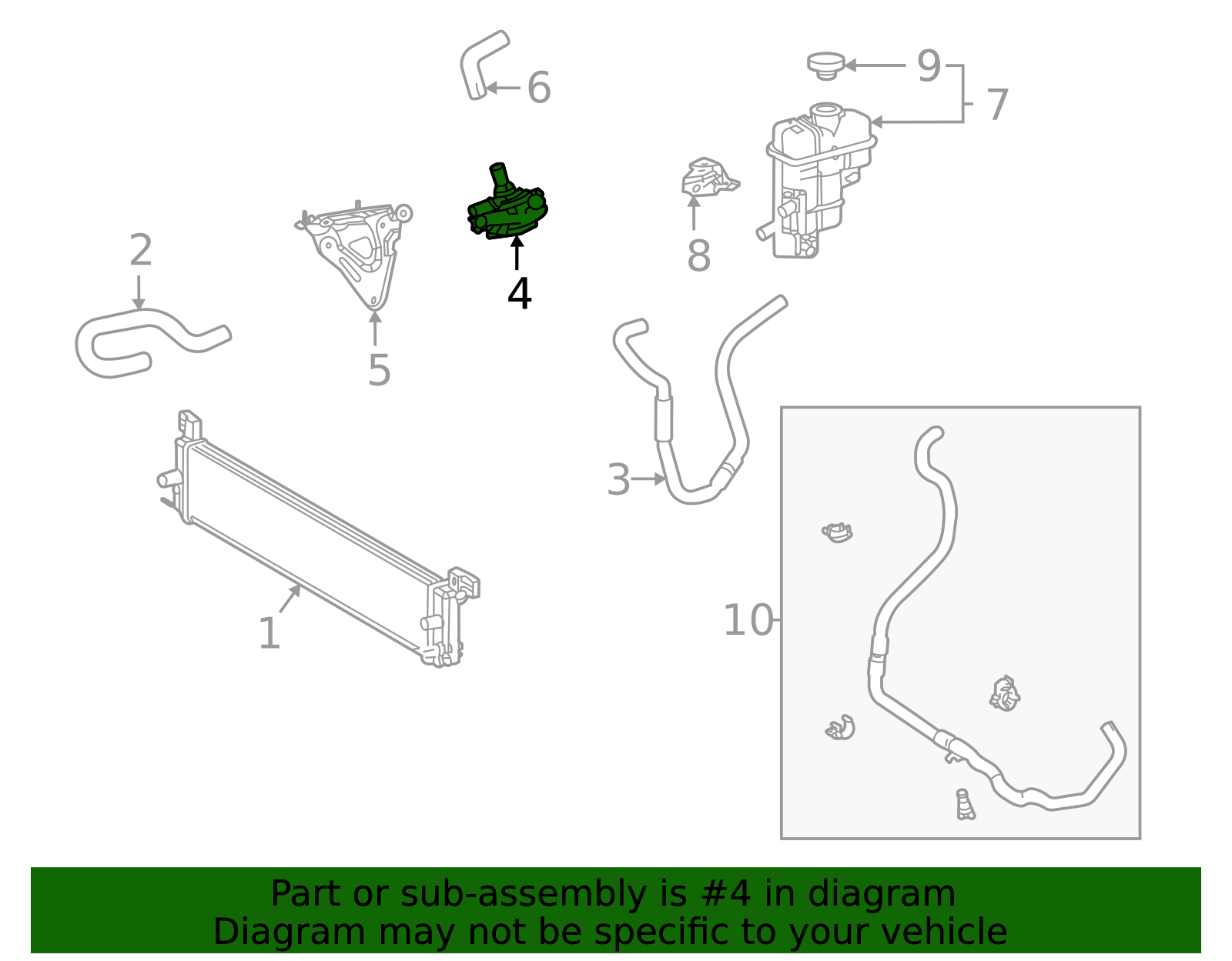 G9040-42010 - 2019-2022 Toyota - Water Pump | Toyota Parts Delivered