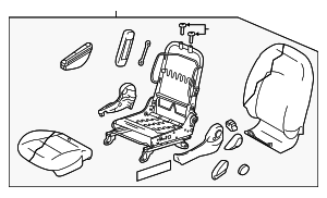 2016-2018 Nissan Versa Seat Assembly 87050-9KN0A | TascaParts.com