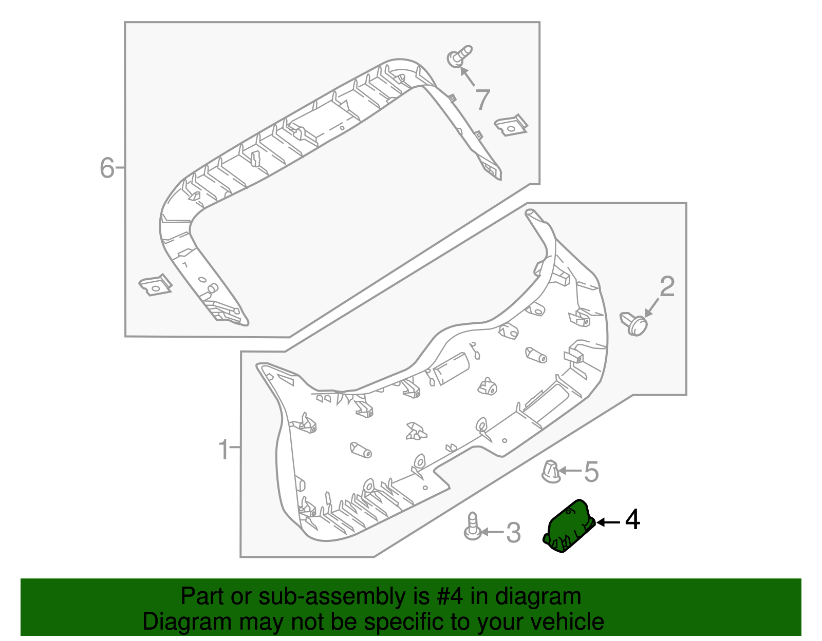 90940-6MA0B - Pull Handle 2017-2022 Nissan Rogue Sport | Nissan Parts ...