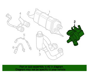 16137303949 - 2014-2025 BMW Leak Detect Pump (16-13-7-303-949) | BMW of ...