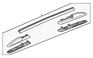 2012-2016 GMC Acadia Side Rail Assembly 22825667 | GMPartsDirect.com