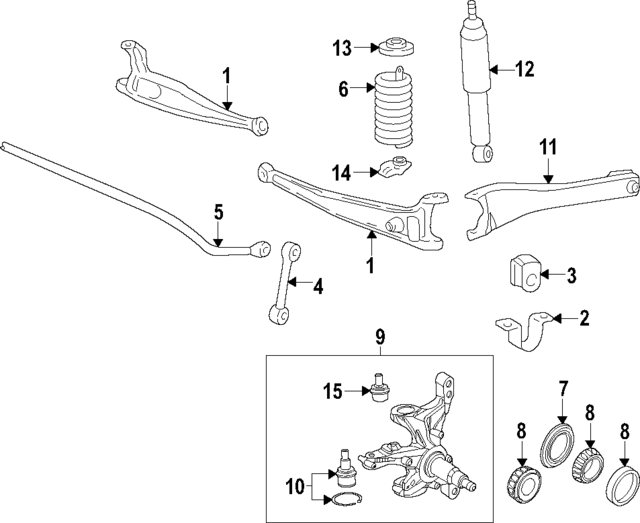 PC3Z-3A360-C - Radius Arm 2023-2024 Ford | AutoNationParts.com