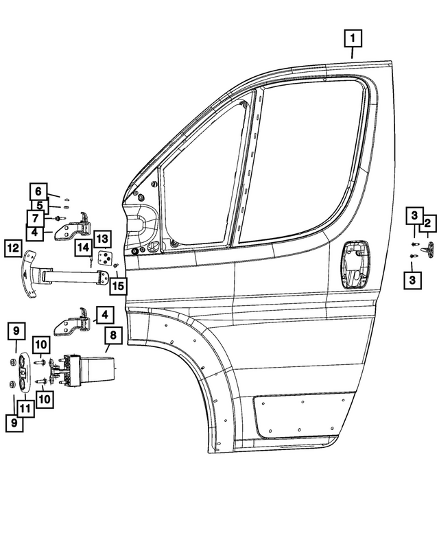 2014-2025 Ram Hinge Bushing 68445193AA | My Mopar Parts