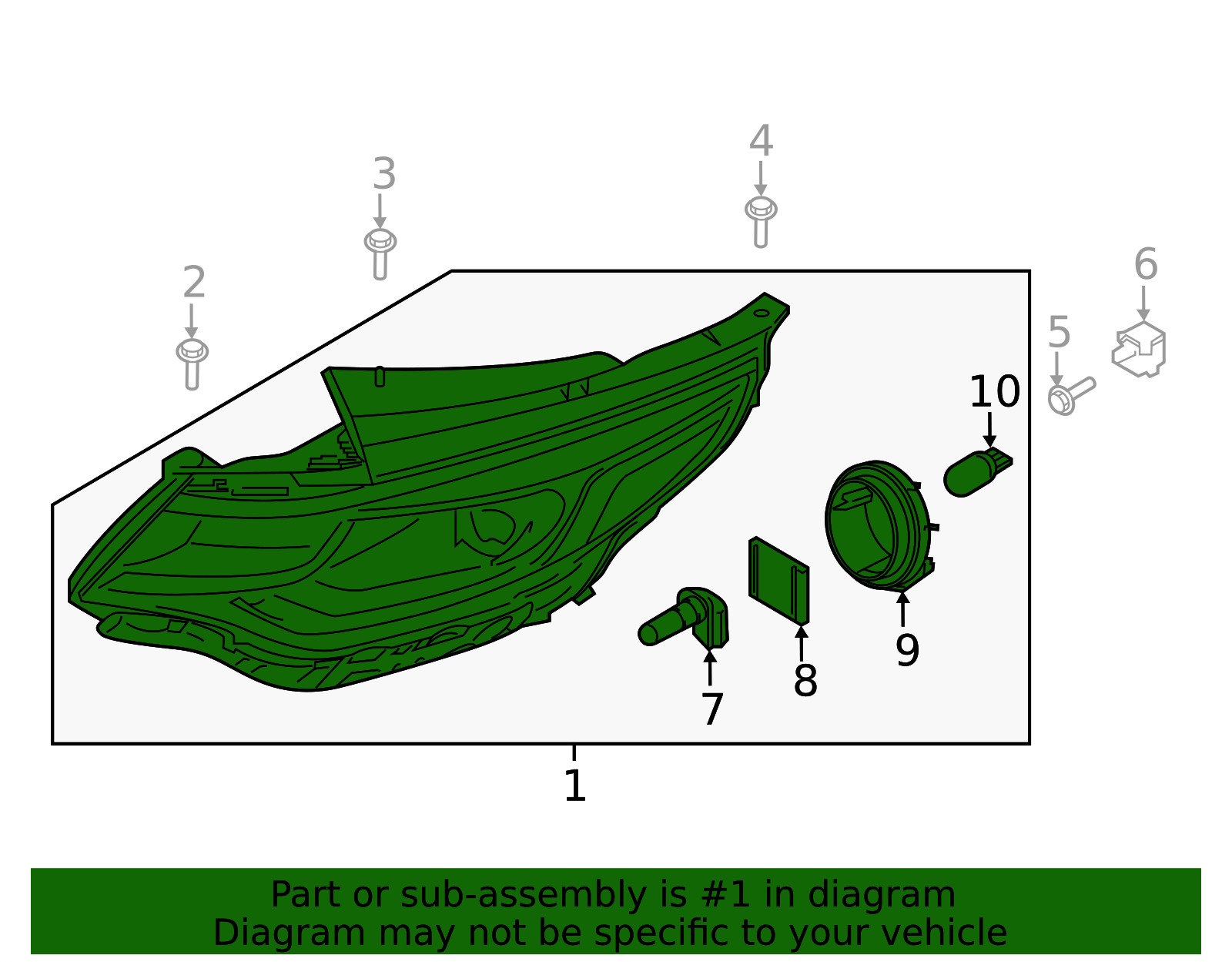 2019-2020 Kia Optima OEM NEW 2019-20 Kia Optima Headlamp Composite ...