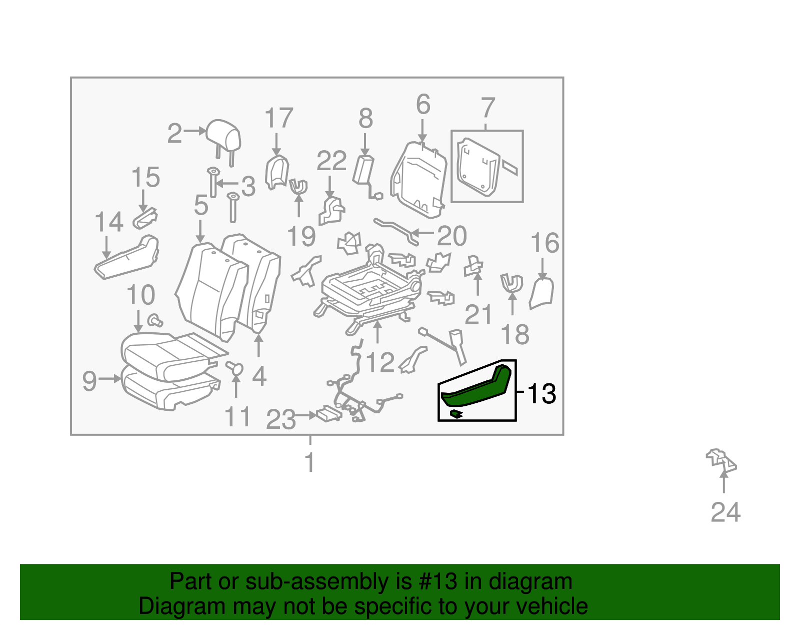 71861-0C080-E0 - Cushion Shield - 2007-2014 Toyota | Nucar Toyota Parts