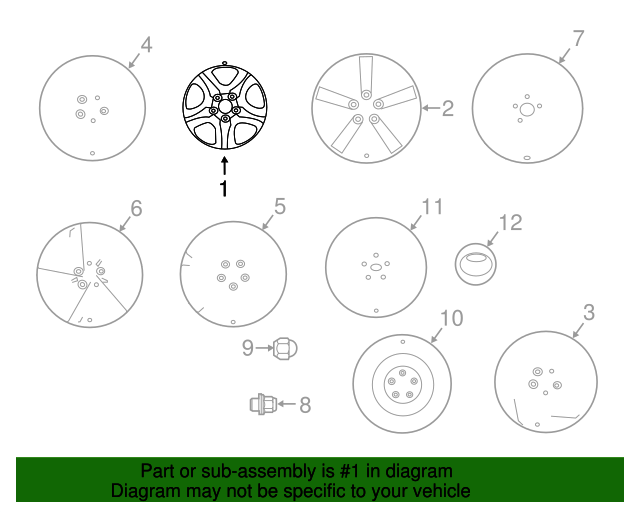 42611-0R090 - Wheel Steel - 2013-2018 Toyota RAV4 | Nucar Toyota of ...