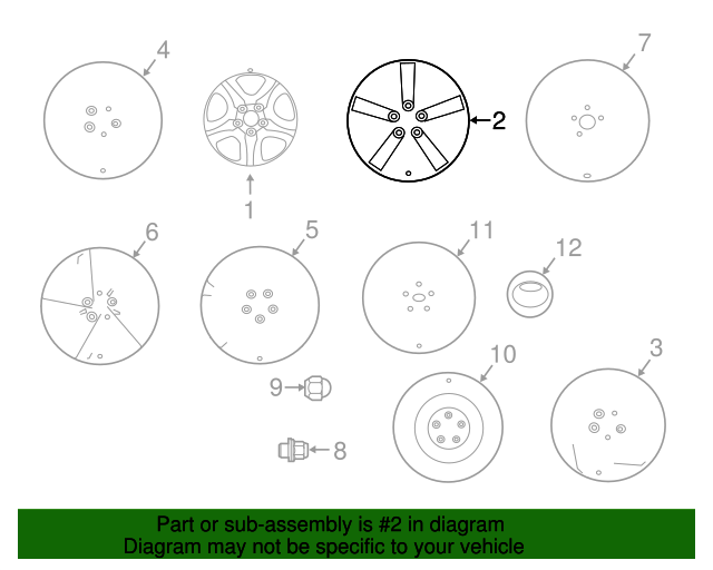 42611-42660 - Wheel Alloy 17 Inch - 2016-2018 Toyota RAV4 | OEM Genuine ...