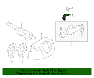 2012-2019 Nissan Steering Lock Clamp 48702-AL500 | Temecula Nissan Parts