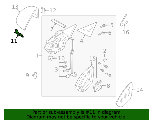 4KL-949-102 - Signal Lamp 2019-2024 Audi | Audi OEM Parts