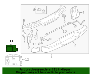 2018-2024 GM Object Sensor Module 84434829 GM | GMPartsDirect.com