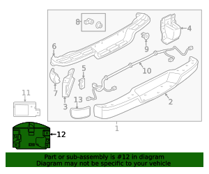 2018-2024 GM Passenger Side Object Sensing Alert Module Bracket ...