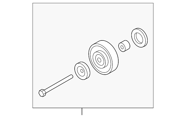 2005-2021 Nissan Idler Pulley 11925-EA20B | TascaParts.com