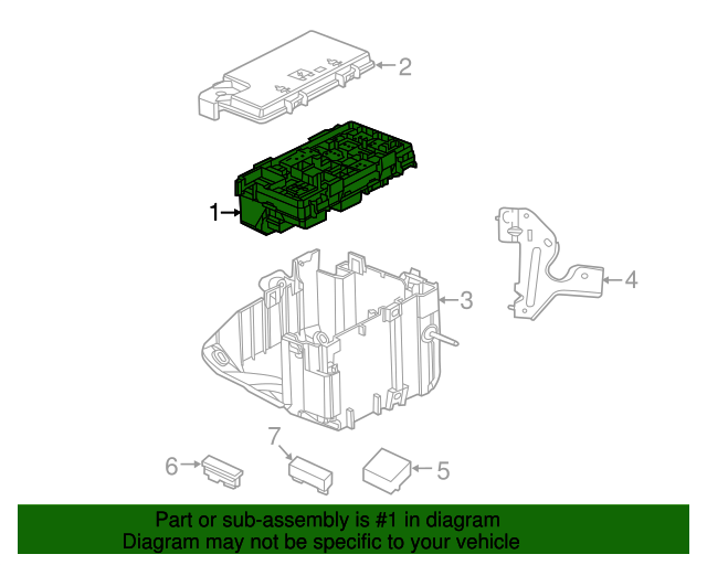 2019 Jeep Grand Cherokee Junction Block 68425203AB | TascaParts.com
