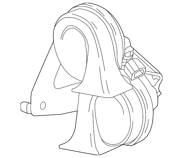 2012-2022 GM Dual Note Horn 22868677 | Partners Chevy