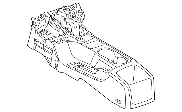 2012 Ford Focus Center Console CV6Z-58045A36-AC | QuirkParts