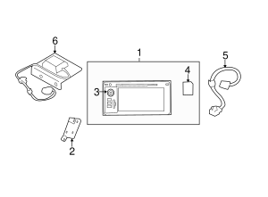 2015 Subaru Display Unit 86271VA710 | Subaru Parts Guys