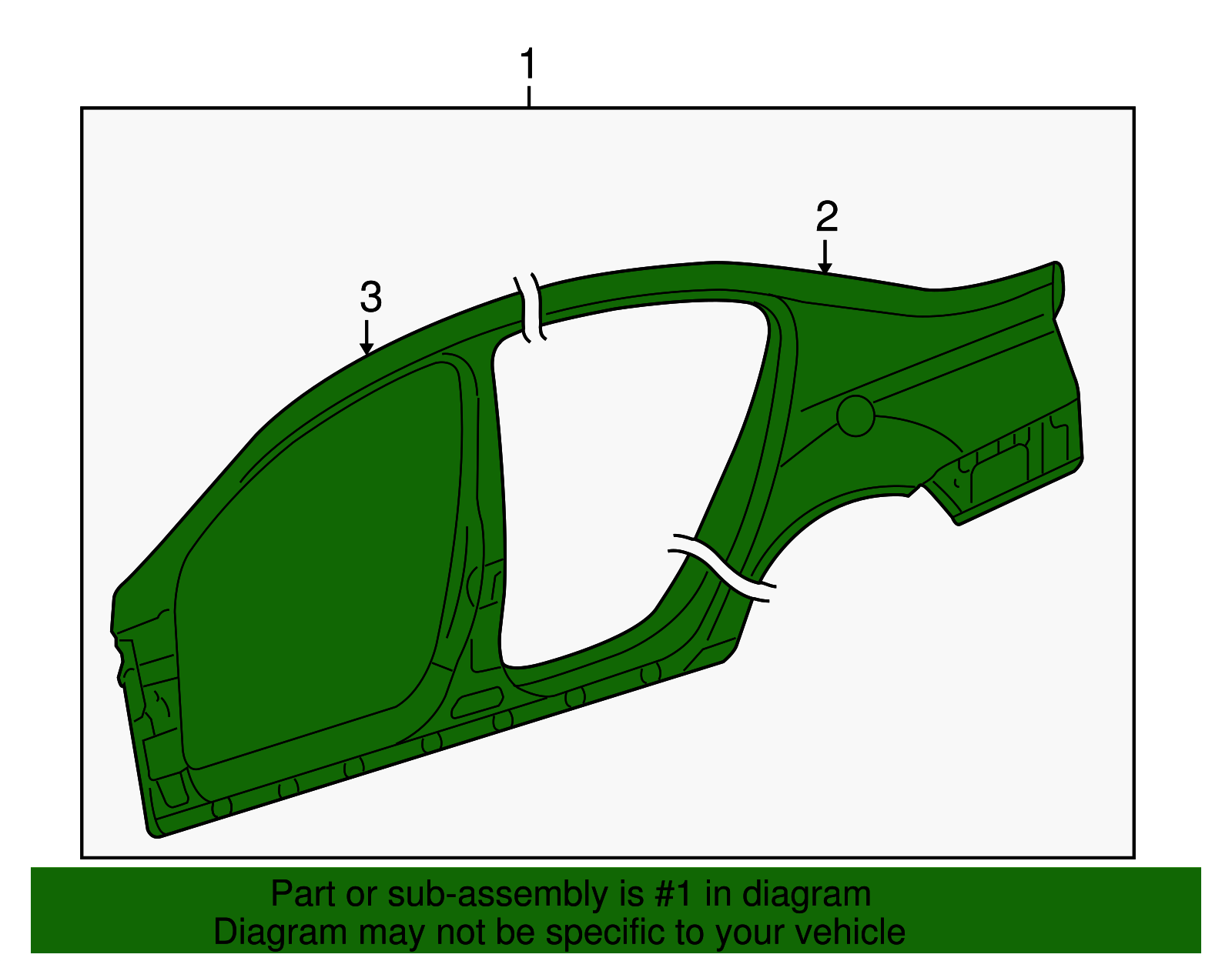 2009-2017 Volkswagen CC Uniside Assembly 3C8-809-606-B | VW Direct Parts