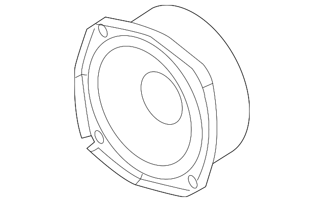 65139143269 - 2003-2008 BMW Z4 Speaker (65-13-9-143-269) | BMW of South ...