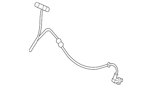 290-540-14-06 - ABS Wheel Speed Sensor Wiring Harness 2019-2023 ...
