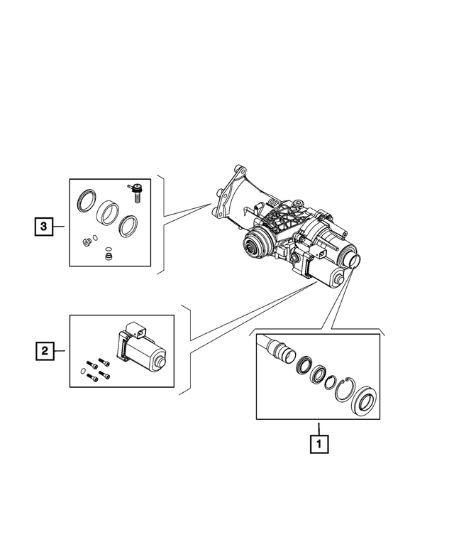 MOPAR TRANSAXLE KIT - 68267174AA - 68267174AA | Mopar Online Parts