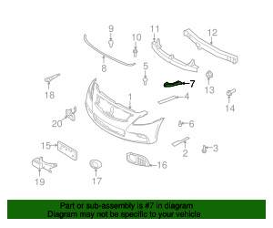 2007-2015 Infiniti Stiffener 62059-JK000 | Faulkner Infiniti of Willow ...