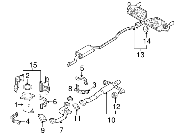 Genuine OEM Ford Part - Extension Pipe 9T4Z-5G274-A | Genuine OEM Ford ...