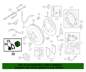 7L0-498-287 - Bearing Assembly 2007-2015 Audi Q7 | Audi OEM Parts