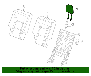 F Restraint 84659253 | GMPartsDirect.com