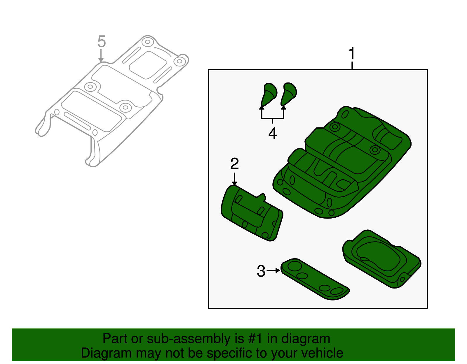 92810-4D000-QW - Overhead Console - 2007 2008 Hyundai Entourage | World ...